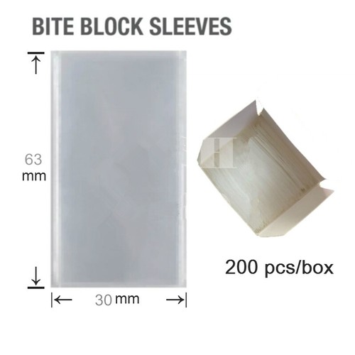 200pcs Dental Panorama Disposable Bite Block Sleeves cover 63*30mm | eBay