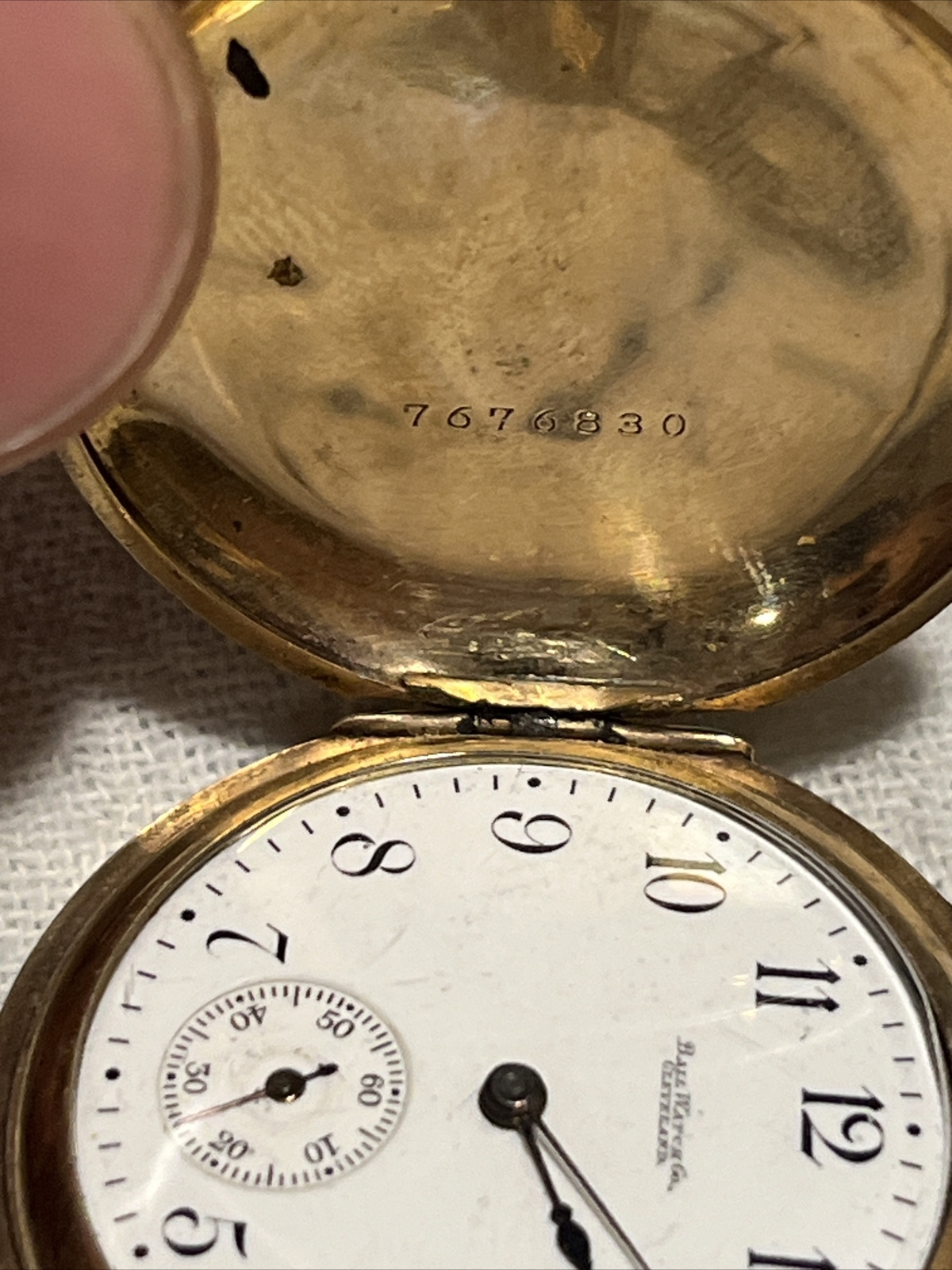 Ball Model 1900 Grade Queen 0s 16j Pocket Watch Lot 18 | eBay