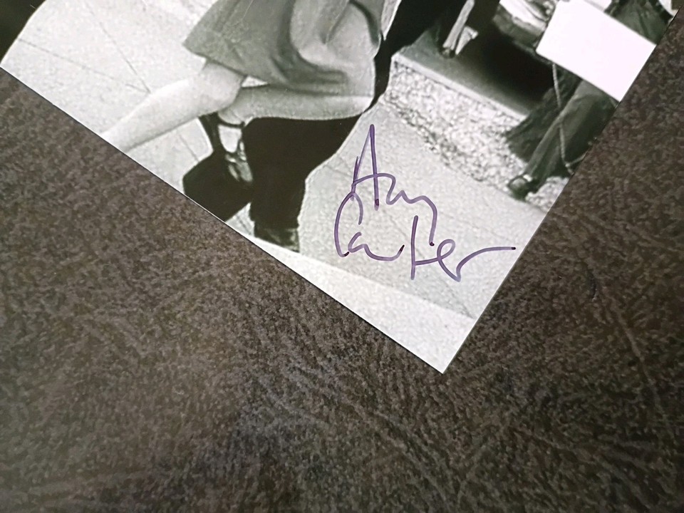 AMY CARTER Hand Signed Autograph Photo & CARD DAUGHTER OF PRESIDENT ...