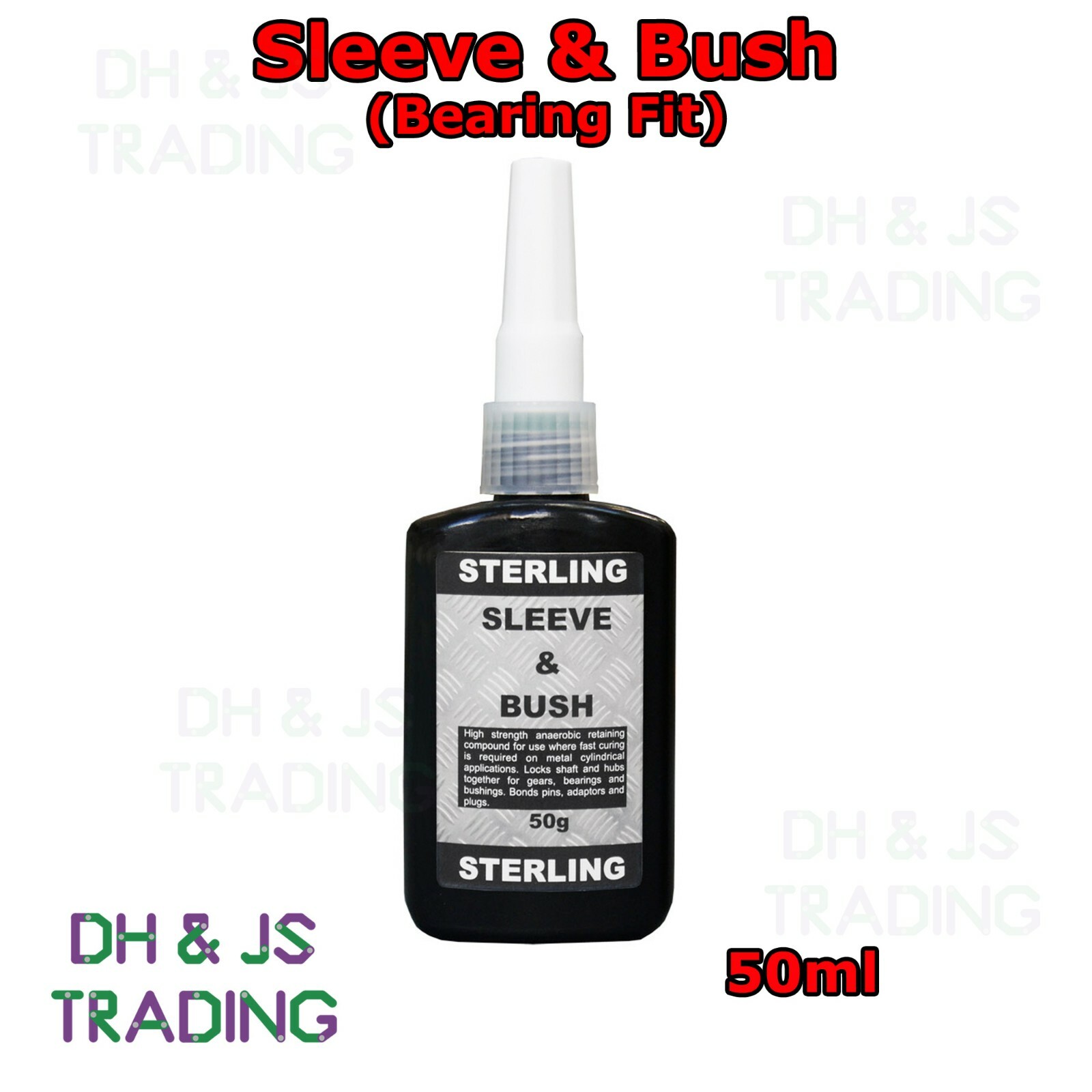 Sleeve and Bush 50g Bottle Bearing Fit Sealant Bearing Fit Retainer ...