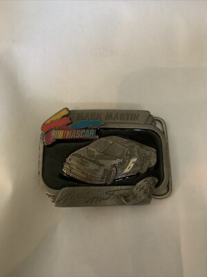 Mark Martin NASCAR Belt Buckle Limited Edition #809 | eBay