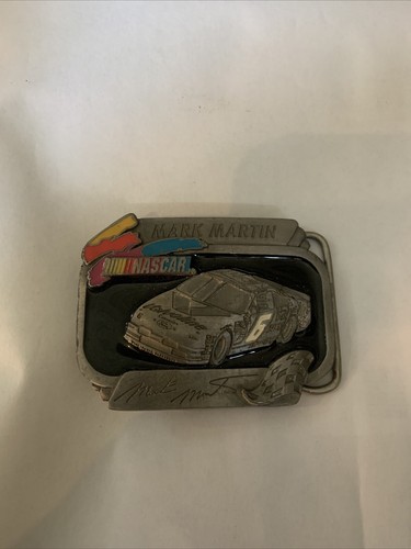 Mark Martin NASCAR Belt Buckle Limited Edition #809 | eBay