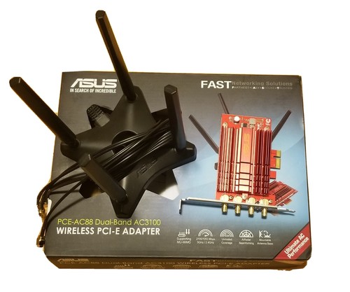 ASUS PCE-AC88 AC3100 Dual Band PCIe Wi-Fi Adapter for sale online | eBay