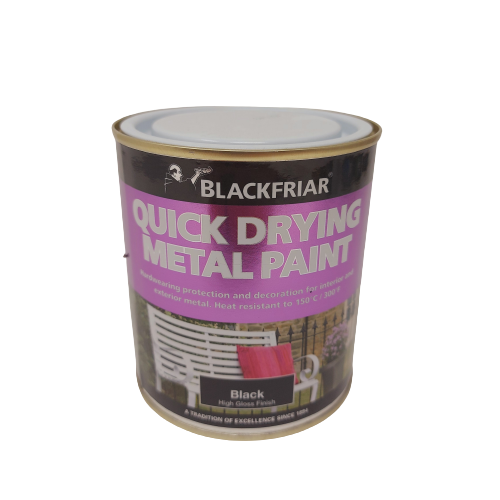Blackfriar Quick Drying Metal Paint 500ml - Interior & Exterior Use - 8 ...