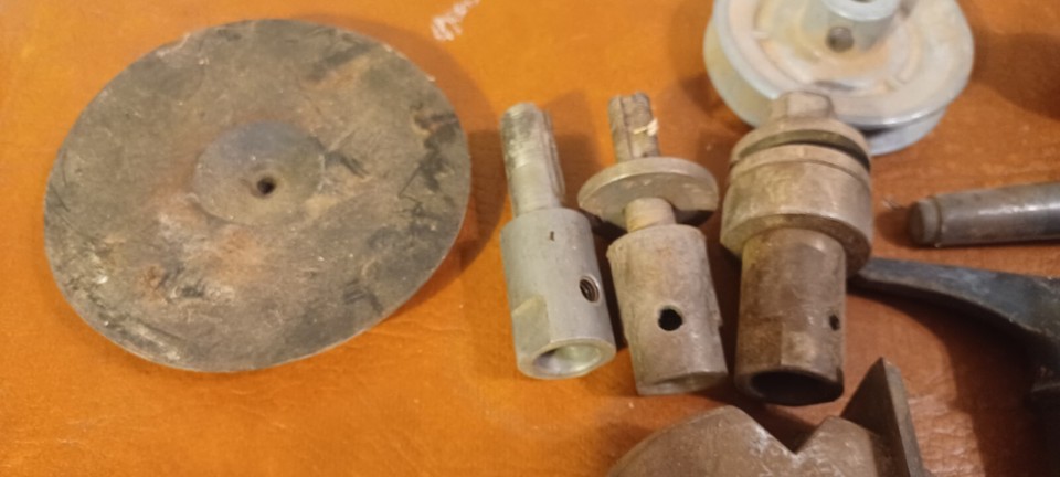 18 Vintage Shopsmith Lathe Discs Pulley Arbors Parts and Accessories ...