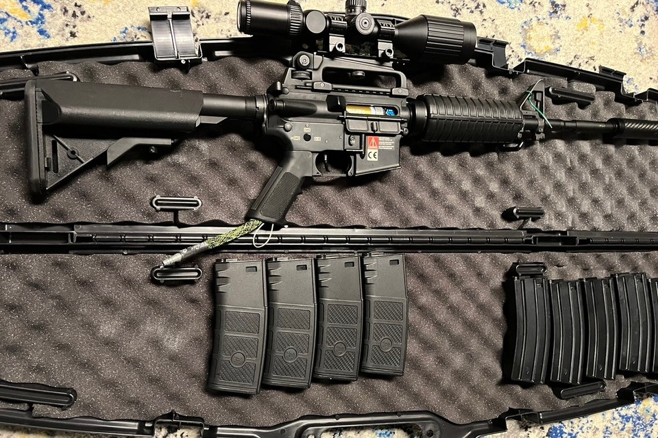 G&P M4A1 Style HPA With Polarstar kythera Engine Many Upgrades And ...