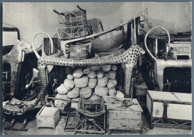 Postcard Interior of the Antechamber West Side Hathor Church ...