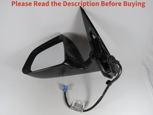20-23 Tesla Model Y Rear View Mirror Black Driver Side Left Hand ...