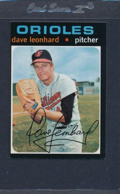 1971 Topps #716 Dave Leonhard Orioles EX *5322 | eBay