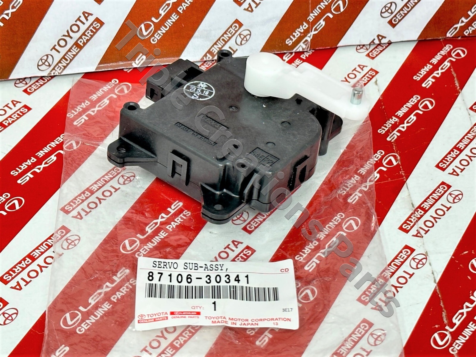 87106-30341 Genuine Toyota Servo Sub-Assy Damper 8710630341 US Stock ...