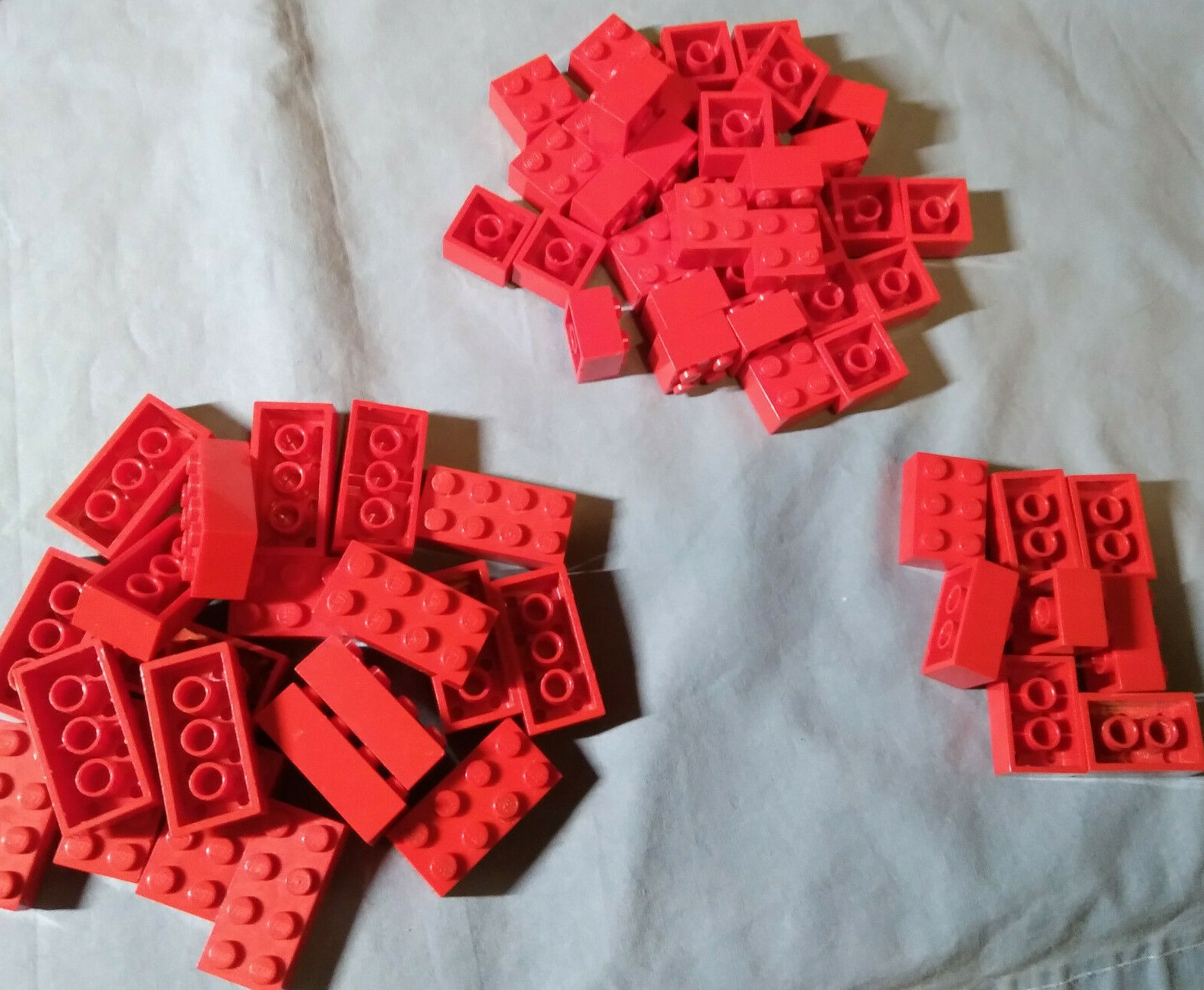 A-1 Lego Lot 64 Red Vintage Bricks 3001 3003 3002 Creator Model Team | eBay