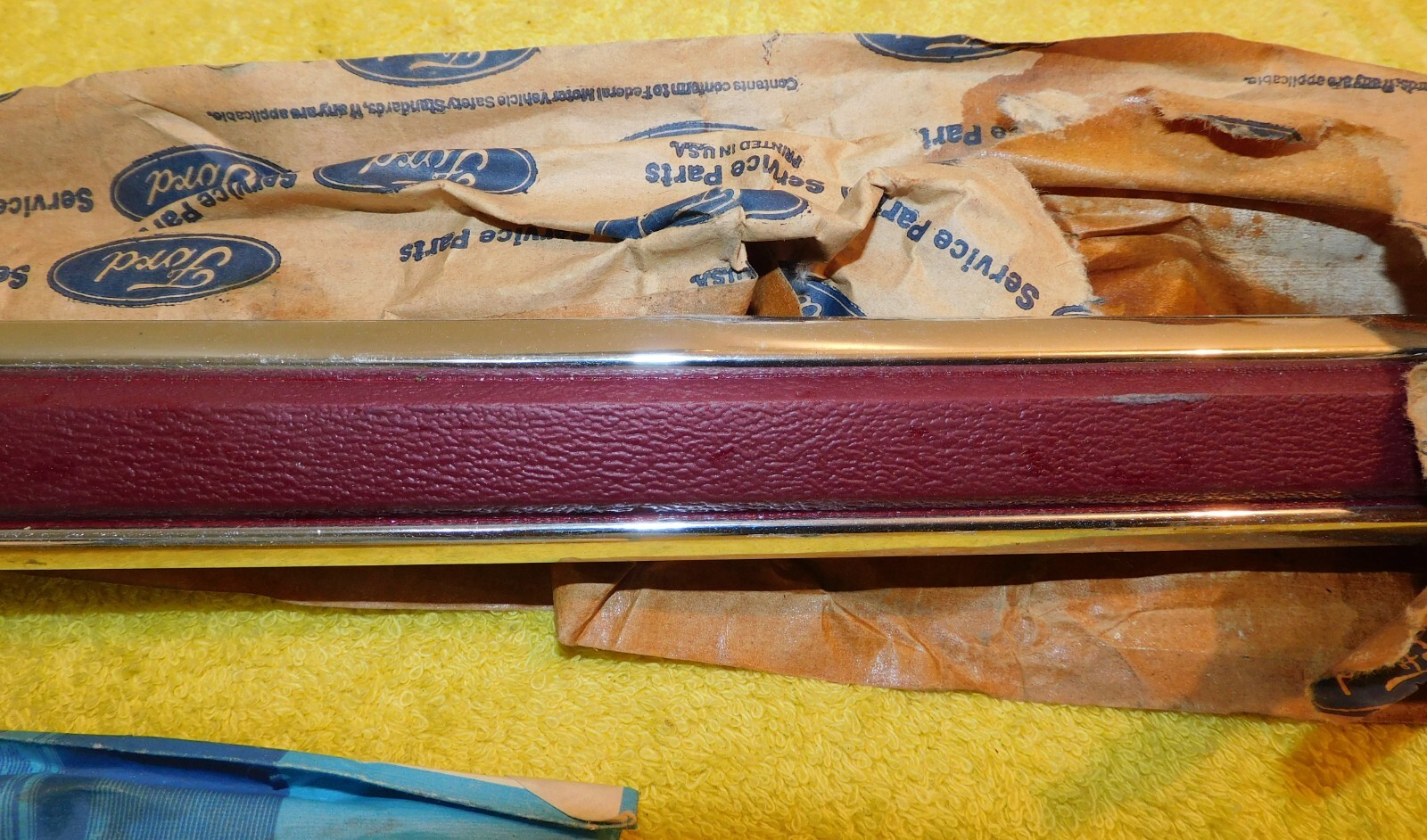 1978 1979 1980 Lincoln Versailles NOS RED LH FRONT FENDER OUTSIDE UPPER ...