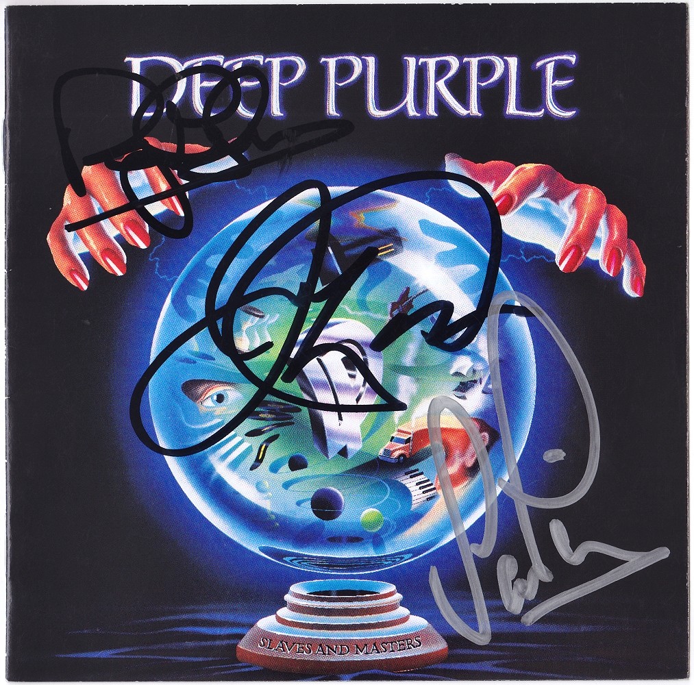 DEEP PURPLE Slaves & Masters - JOE LYNN TURNER Glover Ian Paice ...