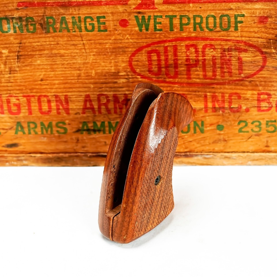 Factory Colt Detective Special Cobra (1973-1986) Checkered Wood Grip ...