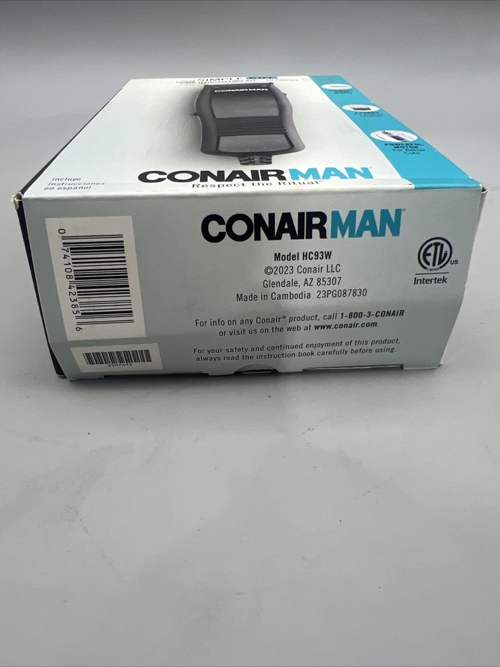 Conair Man Simple Cut Corded Hair Clippers Haircutting Kit 10 Piece Set ...