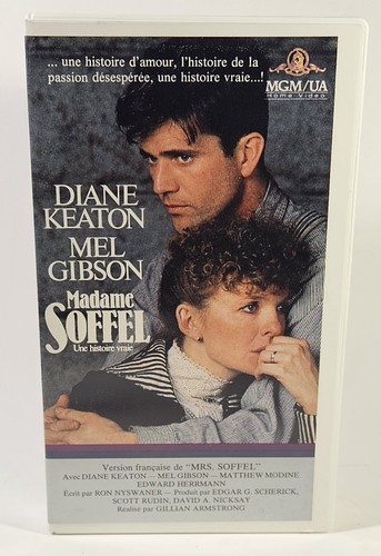 Madame Soffel "Mrs Soffel" (French VHS, 1994 MGM) Clamshell Malo Video ...