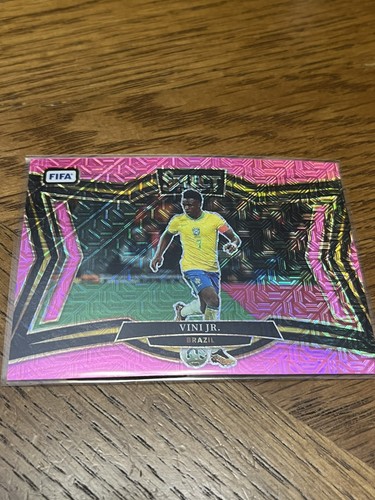 2024-25 Select FIFA Soccer Vini Jr Pink MOJO Prizm /299 FIELD Brazil ...