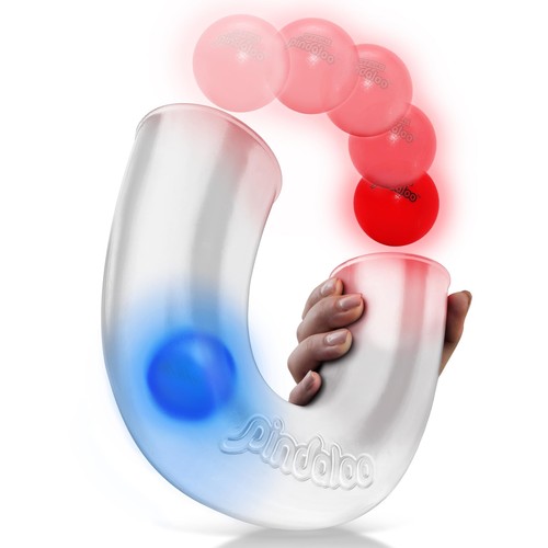 Pindaloo Skill Toy Set with LED Balls Fun Juggling Catch Game for All ...