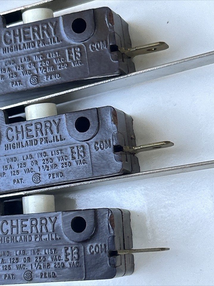 CHERRY E13 LEVER ACTION SWITCH SPST NORMALLY CLOSED | eBay