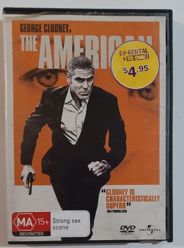 The American DVD Region 2,4 GC Ex Rental Action George Clooney Free ...