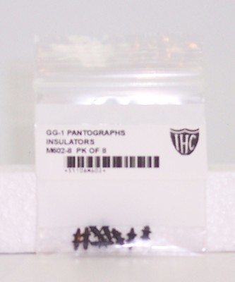 IHC GG-1 PANTOGRAPHS INSULATORS #M602-8 8 PER PK INSULATORS | eBay