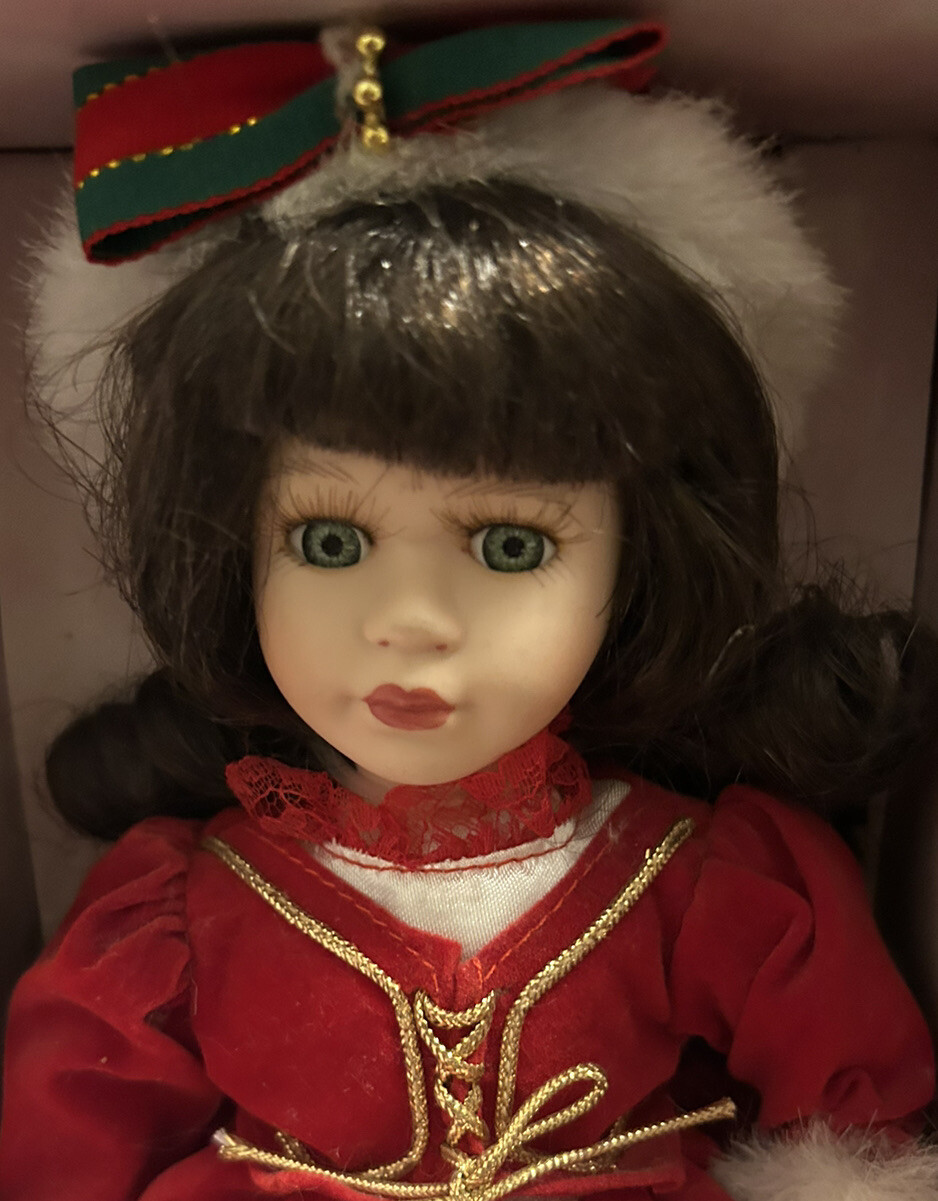 2000 Christina Verdi porcelain holiday doll | eBay