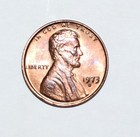 1973 S Penny DDO DDR Pillars, Broad Strike, Muti Error Red Uncirculated ...