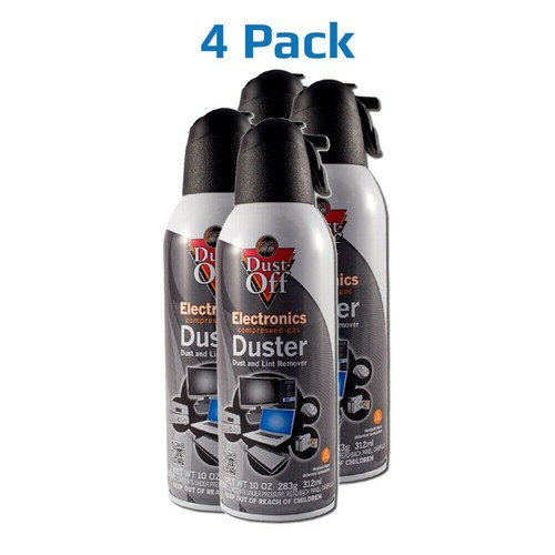 Falcon Dust-Off Compressed Air Electronics Lint Duster 10oz 4 Pack | eBay