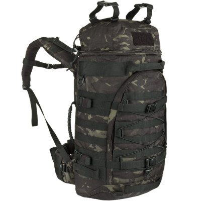 Wisport Crafter Haversack Airsoft Ejército Outdoor MOLLE MultiCam Black ...