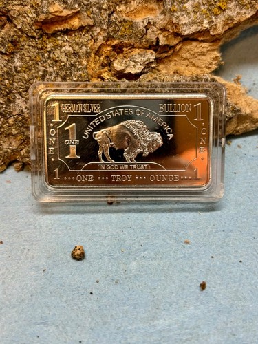 (1) 1 oz Buffalo German silver Bar | eBay