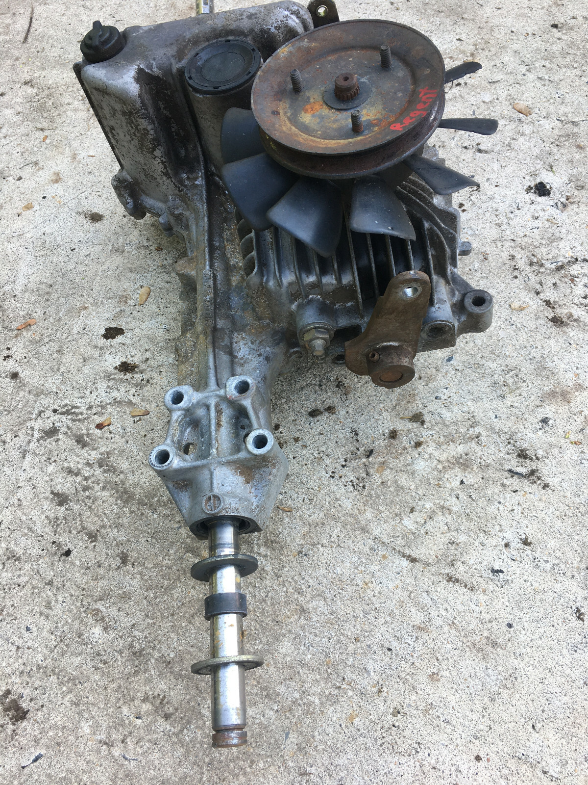 Simplicity Regent Transaxle Foot-Operated Hydrostatic Tuff Torq K56A ...