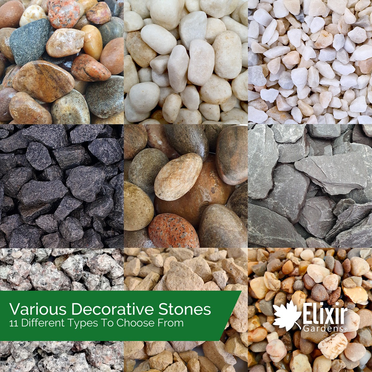 Landscaping Stone Types And Sizes Using Stones To Beautify Your Garden