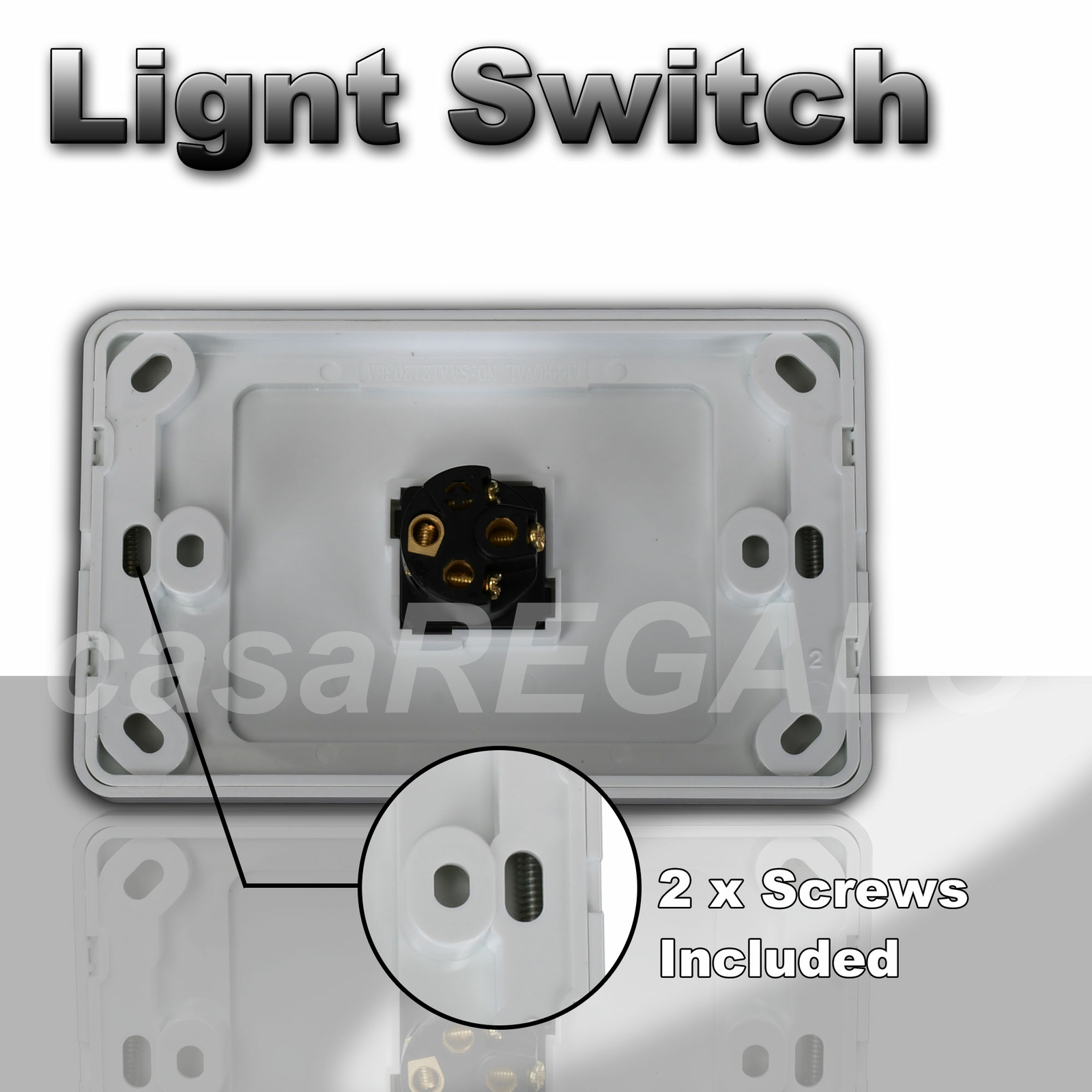 10A Amp 250V Double Power Point Wall Socket outlet GPO light switch ...