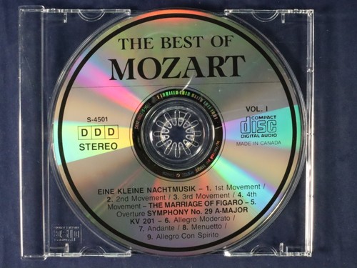 The Best of Mozart Vol. 1 {CD Disc Only No Tracking} | eBay