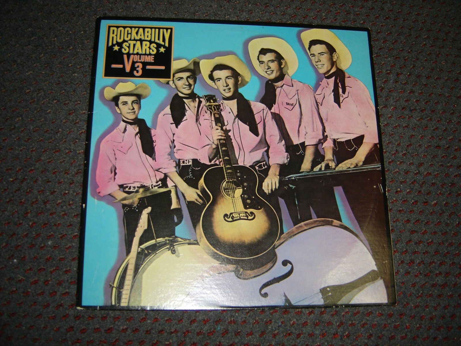 Rockabilly Stars - Volume 3 Various 1982 USA Gatefold Orig.Vinyl 2 Rec ...