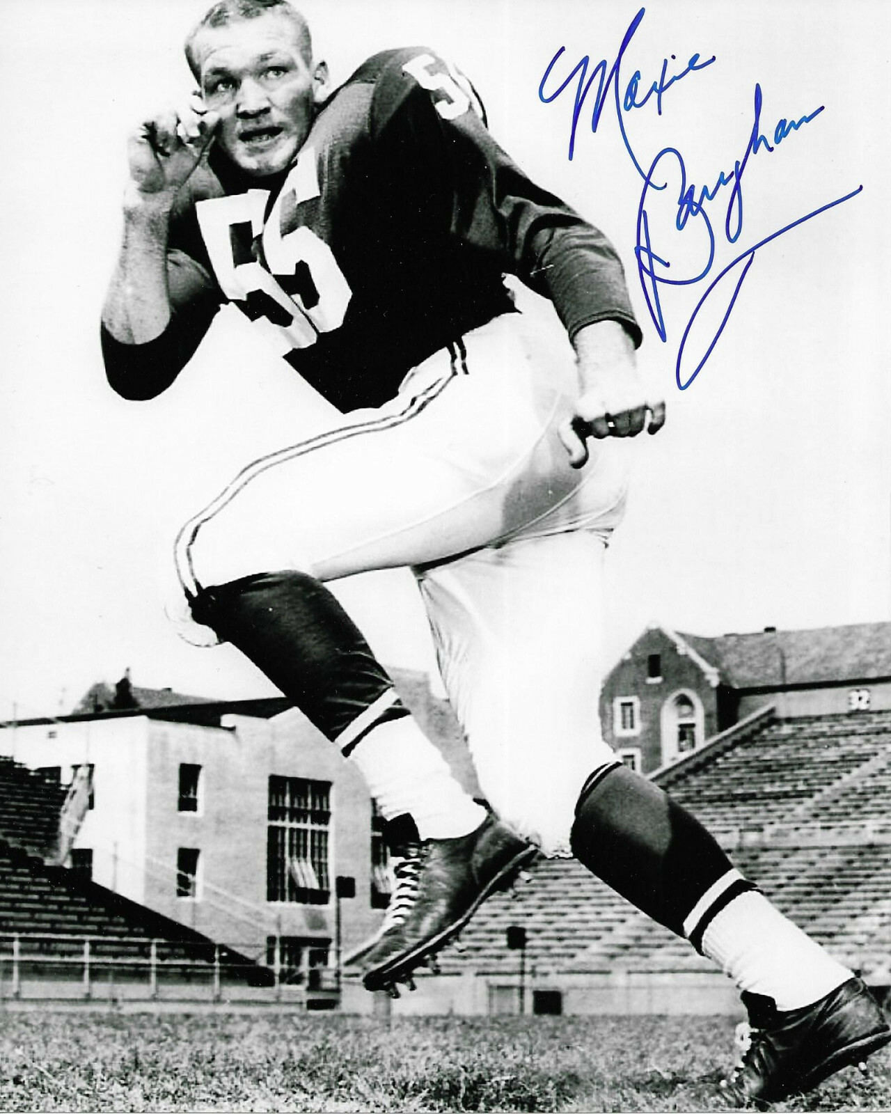 MAXIE BAUGHAN Autographed Signed 8" x 10" Photo Philadelphia Eagles ...