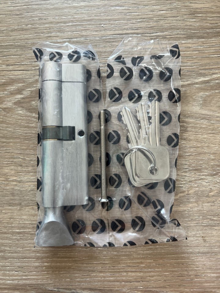 Thumb Turn Cylinder Euro Barrel Door Lock UPVC Anti Pick Anti Snap 3 ...