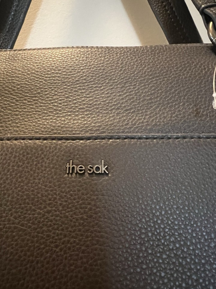 The Sak Large Slate Leather Women's Satchel Bag. New W/Tags. Ashby ...