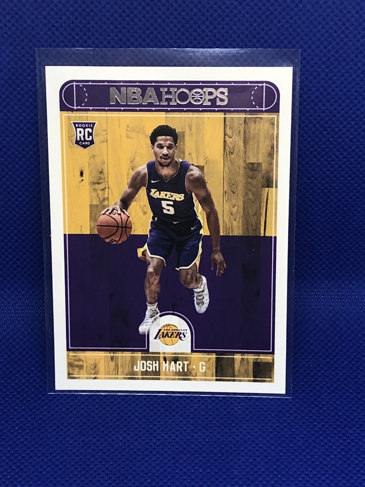 2017-18 Hoops #280 Josh Hart RC LAKERS Rookie Basketball card Lakers 🔥🔥 ...