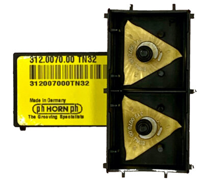 2 Pieces HORN 312.0070.00 TN32 Turning Insert HORN System 312 Circlip ...