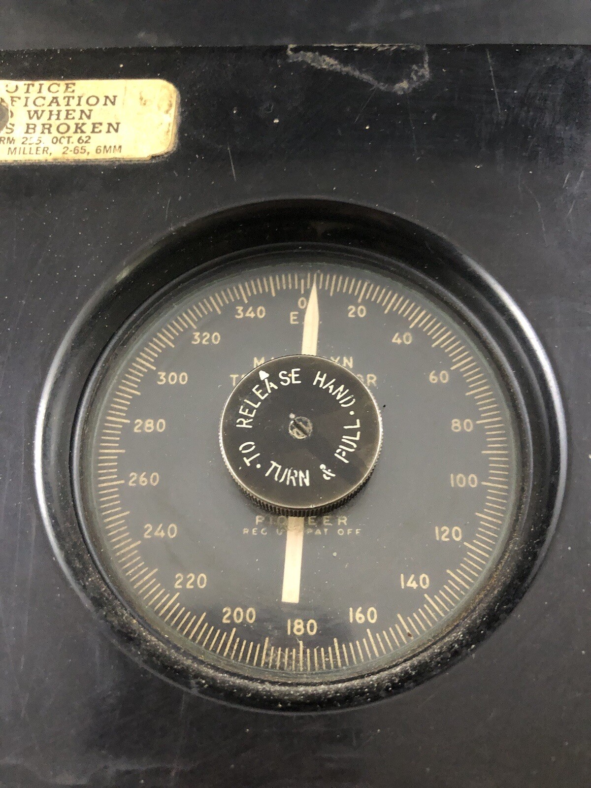 US Army Air Forces WWII Magnesyn Instrument Field Tester OB McClintock ...