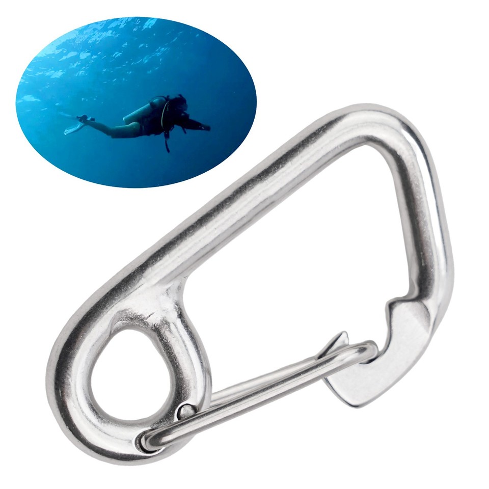 2022 New Diving Buckle Safety 316 Stainless Steel Buckle Camping ...