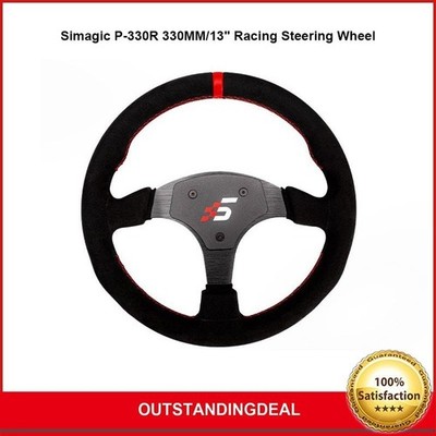 Simagic P-330R 330MM/13" Racing Steering Wheel for GT Pro Hub ot25 #pq ...