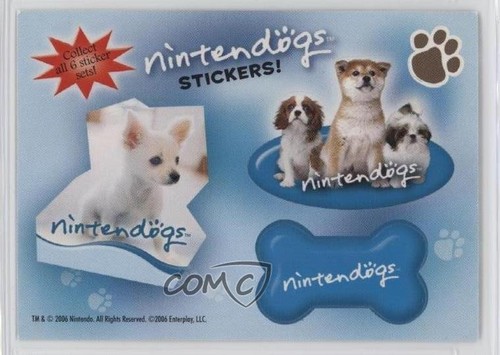2006 Enterplay Nintendo Nintendogs Sticker Cards Blue #BL 0ni9 | eBay