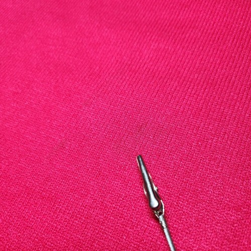 52Seven Sweater Sleeveless Mock Neck Hot Pink Feather Fringe Hem Glam ...