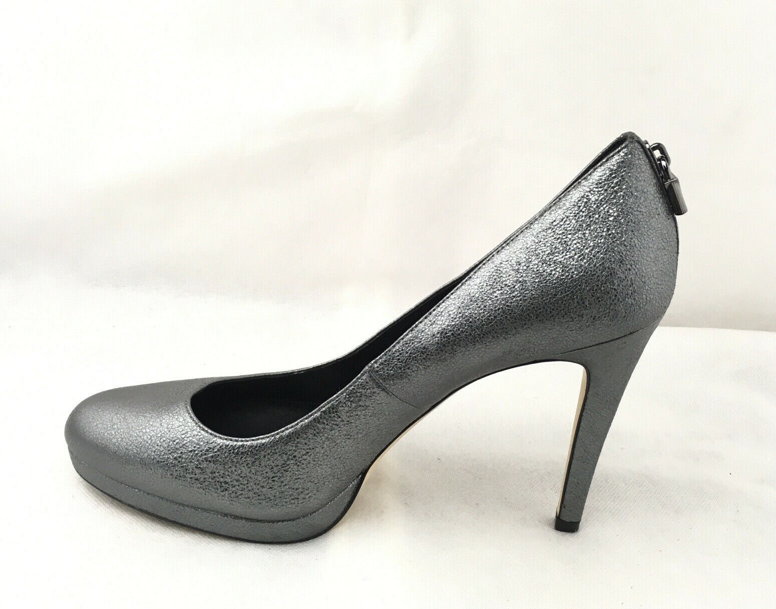 Michael Kors Antoinette Pump Anthracite Sparkle Meta… - Gem
