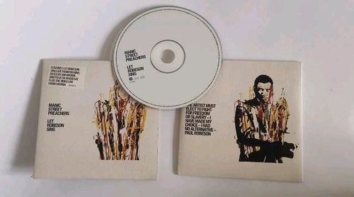 MANIC STREET PREACHERS -Let Robeson Sing CD2- Enhanced CD Single Ian ...