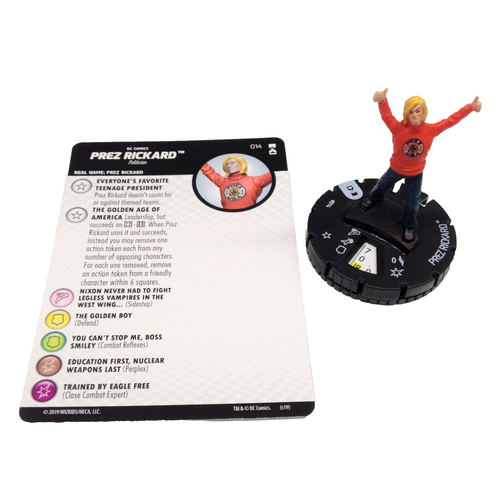 Heroclix DC Rebirth Prez Rickard 014 Common | eBay