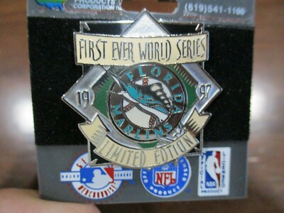 FLORIDA MARLIN'S FIRST EVER WORLD SERIES LIMITED EDITION 1997 original ...