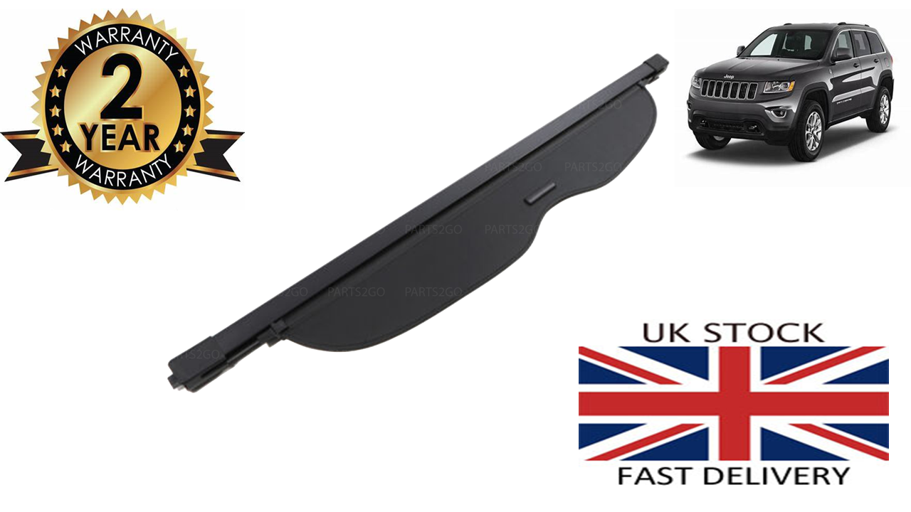 NEW JEEP GRAND CHEROKEE MK4 BOOT CARGO COVER RETRACTABLE PARCEL SHELF ...